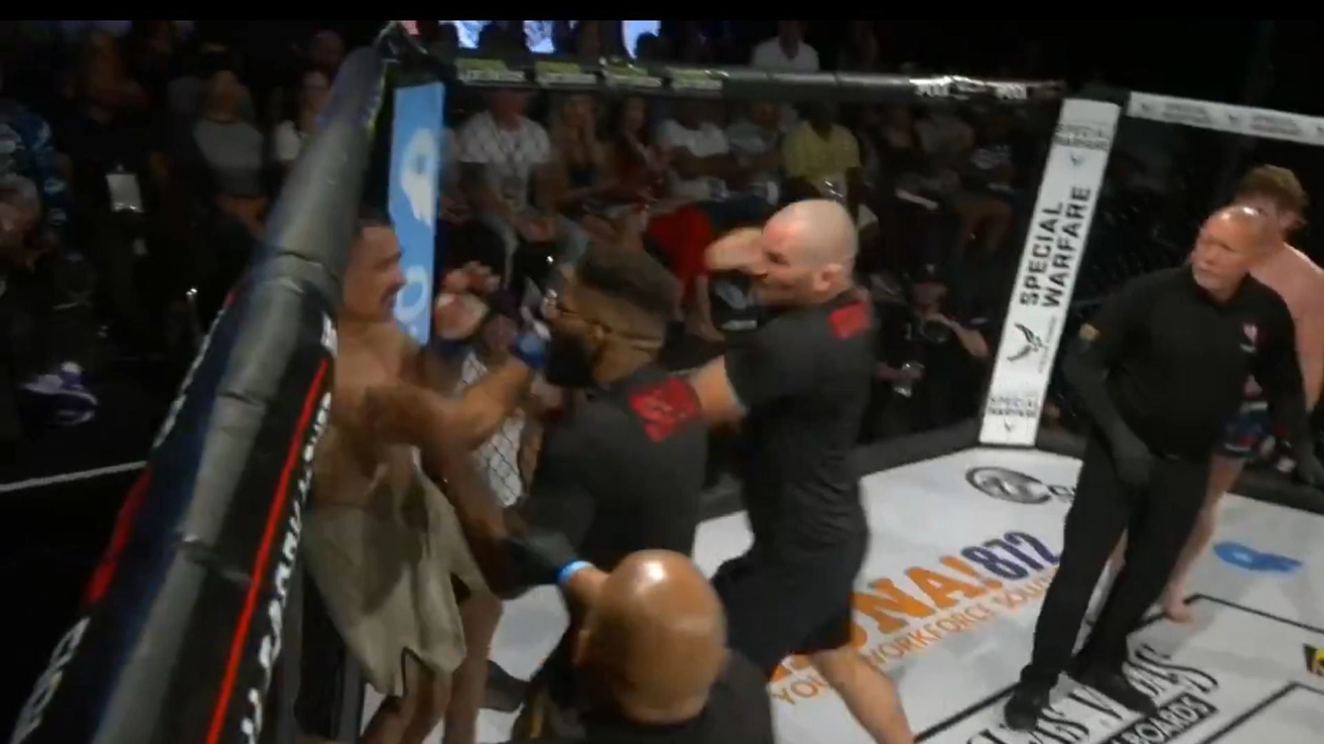 Video! Sean Strickland Punches Teammate’s Opponent For Taunting Him