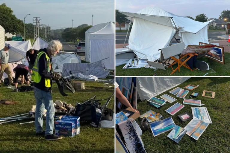 Drunk driver crashes into ritzy Montauk art show, racks up $100K in ...