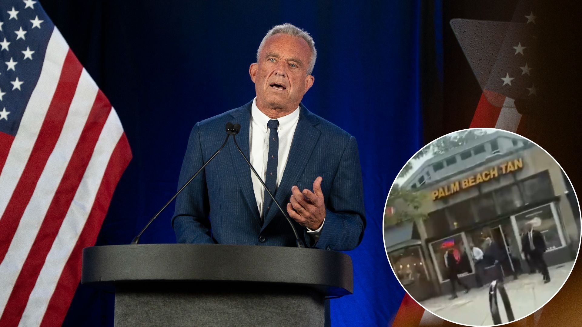 RFK Jr. filmed leaving a tanning salon