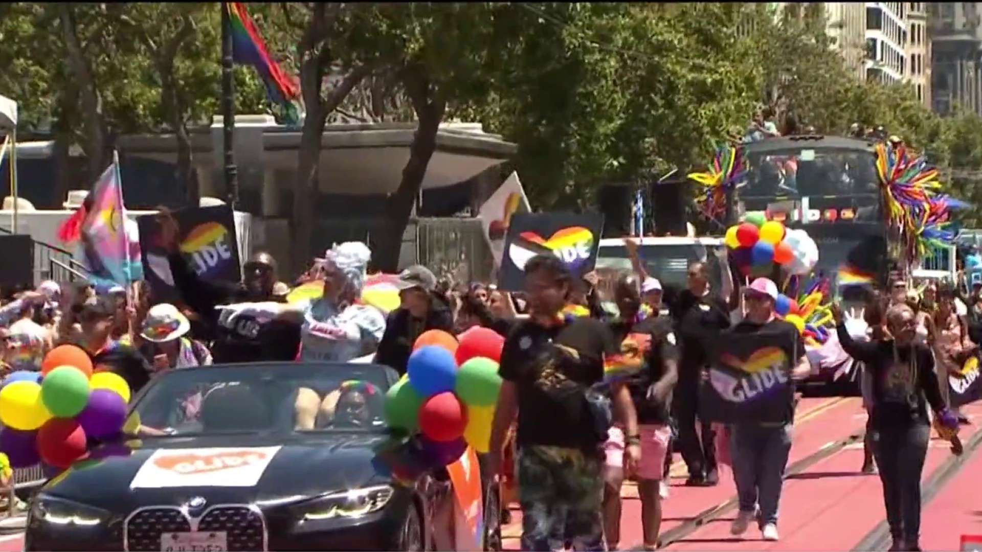 SF Pride parade attendees, participants display message of ‘resistance'