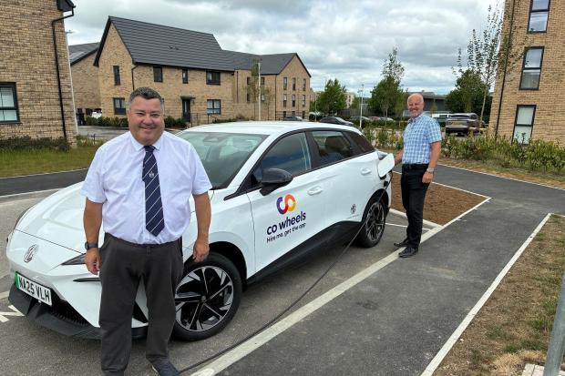 Swindon sees its first fully electric car join a car club