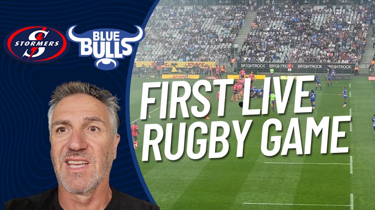 Epic Rugby Showdown Stormers vs Bulls - Our First Live Game in Cape Town!