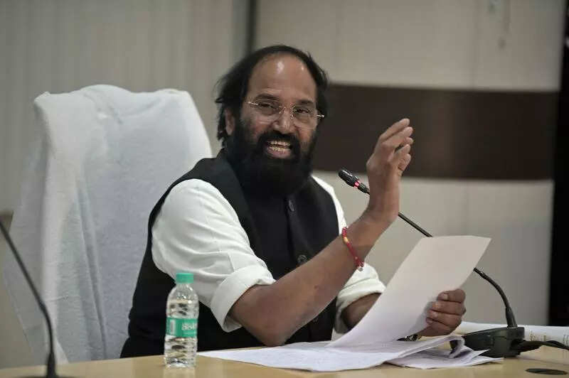 July 1 briefing at Praja Bhavan: Telangana Irrigation minister N Uttam ...