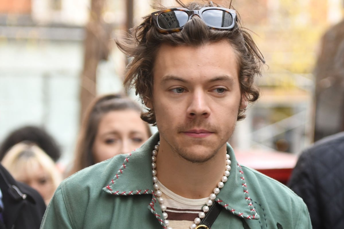 Harry Styles spotted 'kissing mystery woman in Glastonbury VIP area'