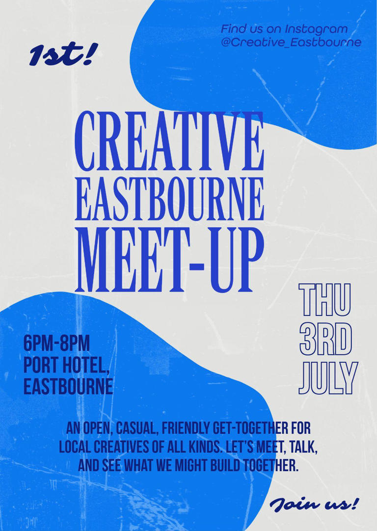 Grassroots creative movement launches in Eastbourne with first meet-up ...