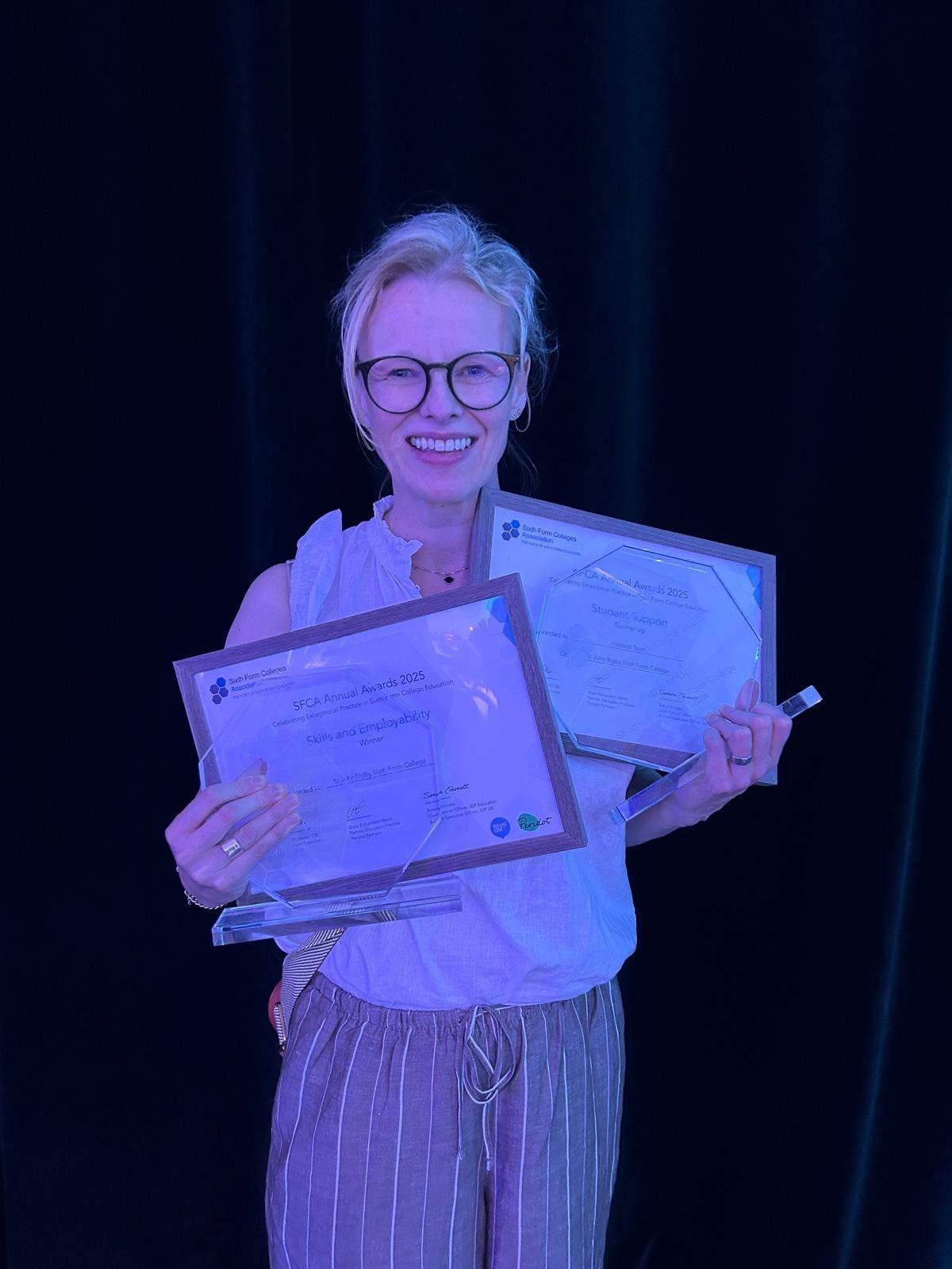 St John Rigby College wins national careers and skills award