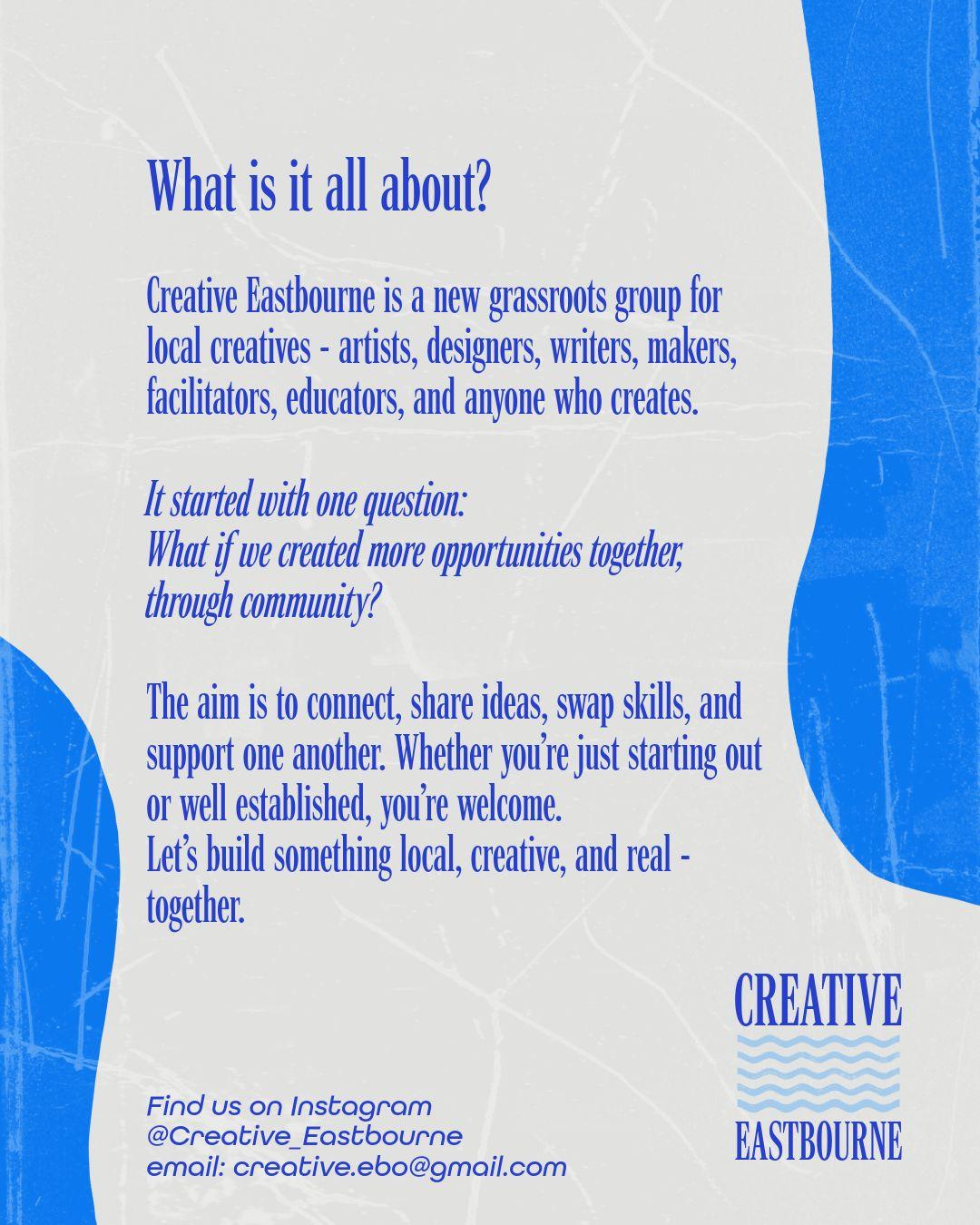Grassroots creative movement launches in Eastbourne with first meet-up ...