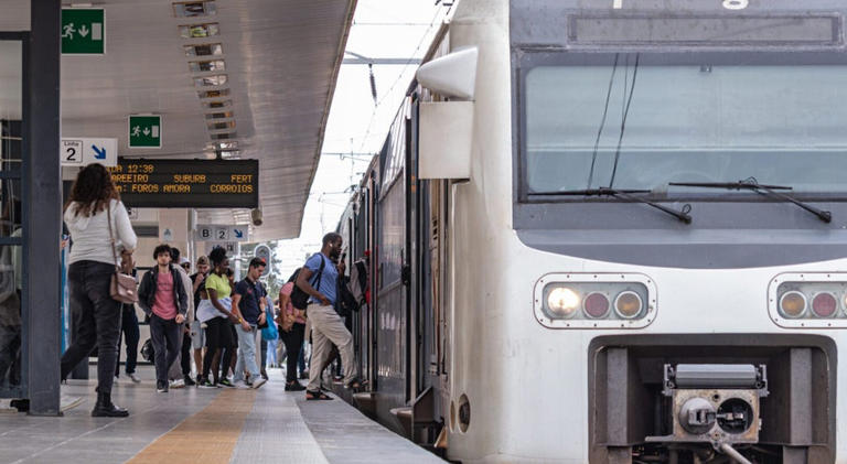 Atrasos nos comboios da Fertagus entre Setúbal e Roma/Areeiro