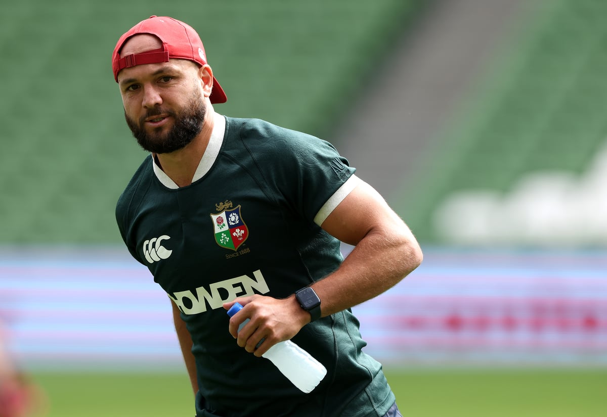 British and Irish Lions team vs Queensland Reds: Jamison Gibson-Park ...