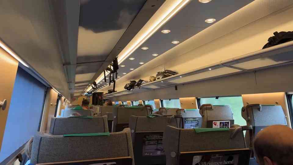 Sweden's incredible X2000 - 25 years old, but still brand new!