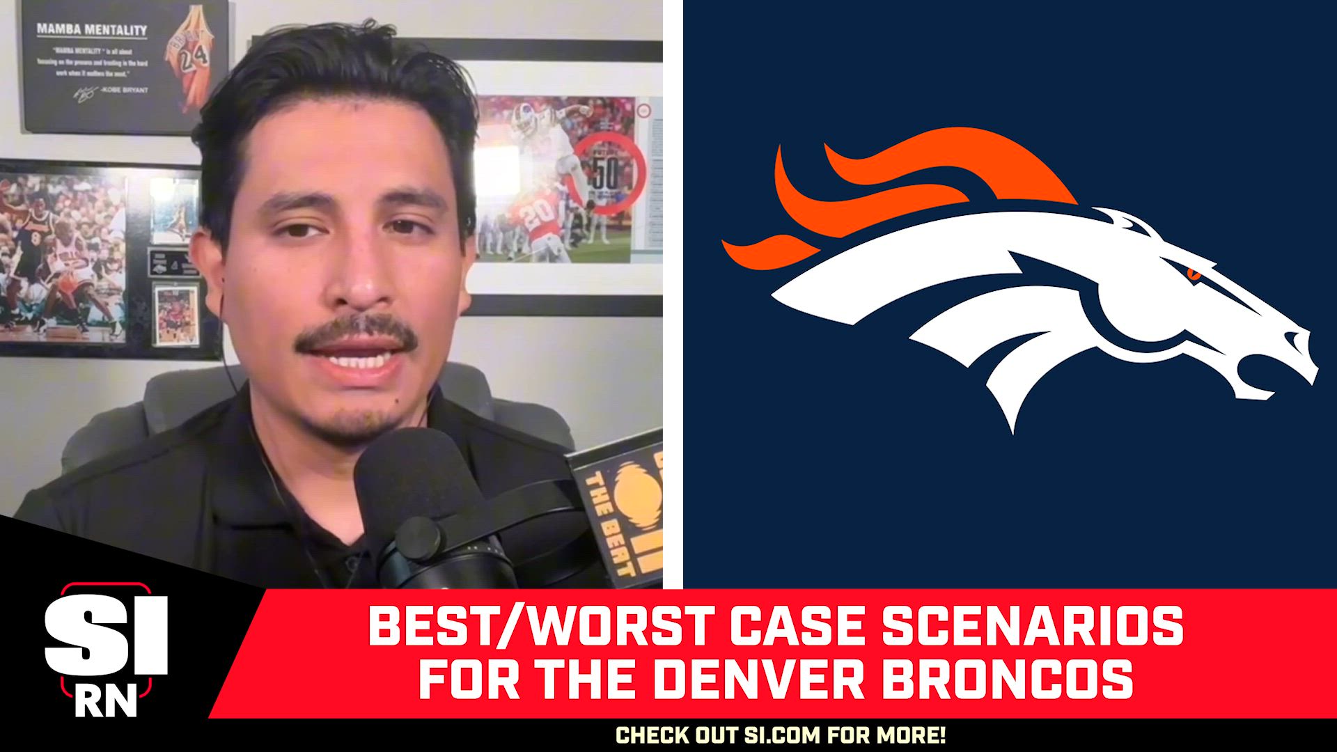 Best and Worst Case Scenarios for the Denver Broncos