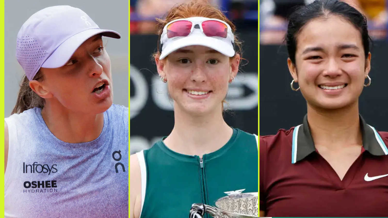 WTA Rankings: Iga Swiatek returns to top five, Maya Joint and Alex Eala ...