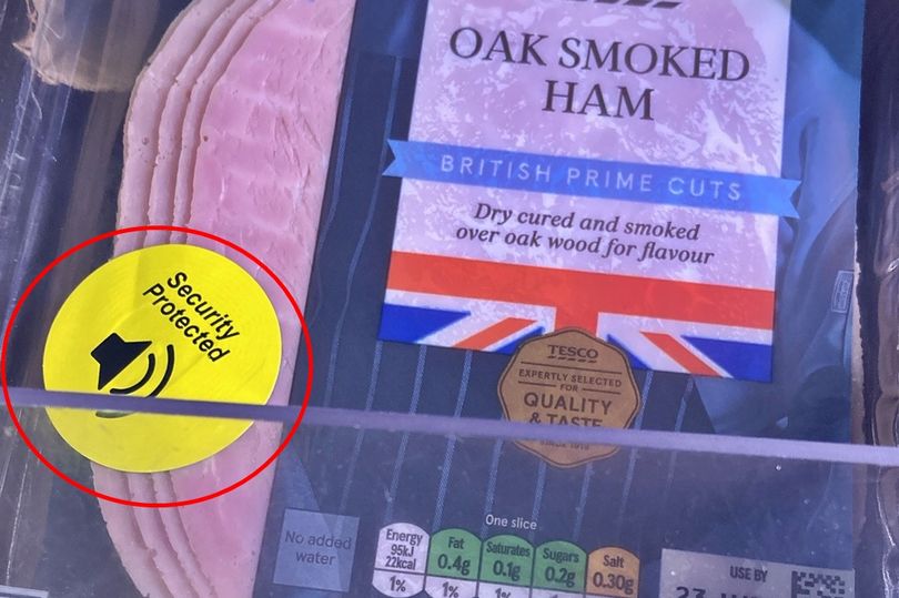 Shoppers say it's 'like Fort Knox' as Tesco security tags £2 ham