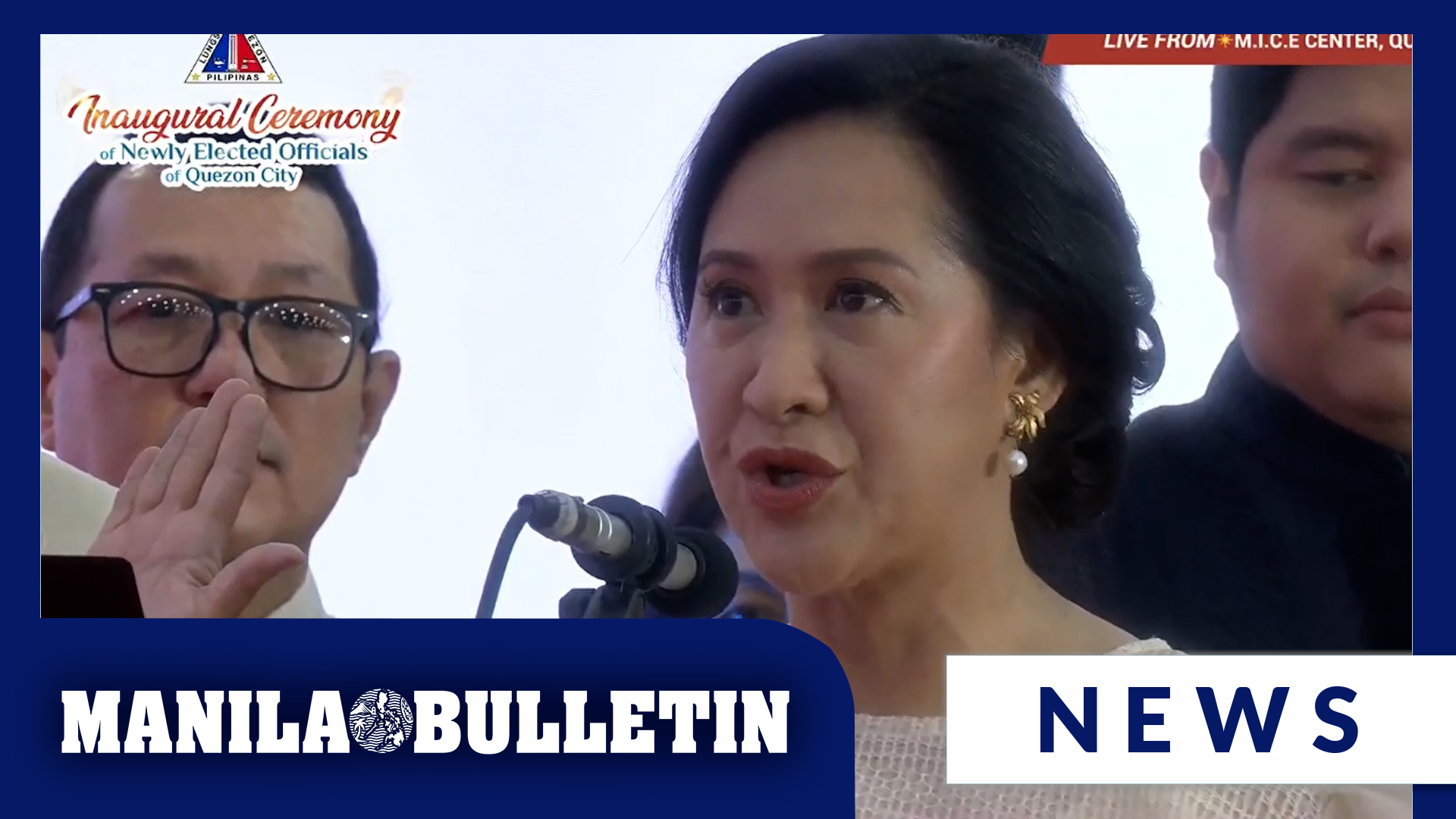Quezon City Mayor Joy sworn in for third term