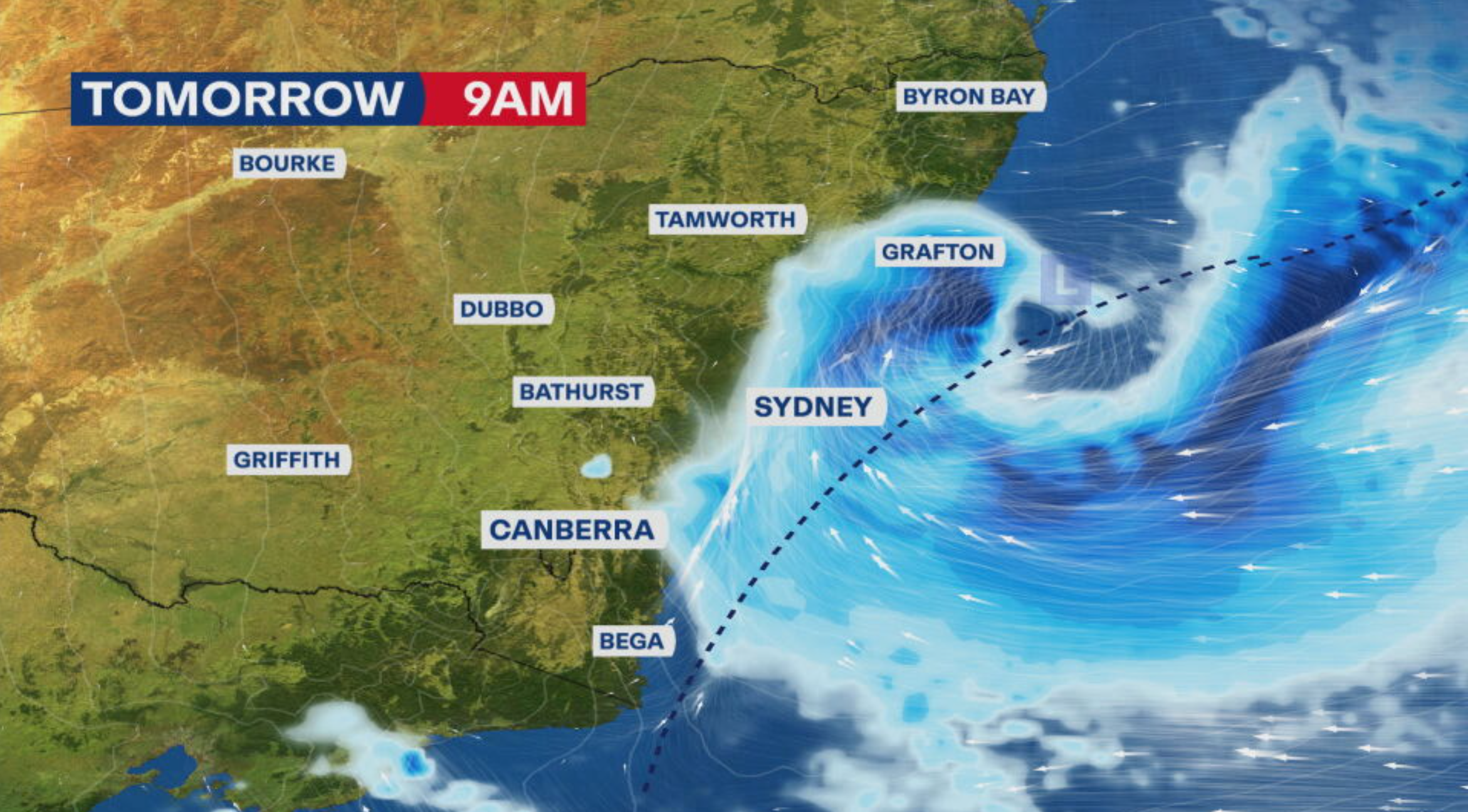 Why 'explosive' weather system brewing off NSW coast will be so severe