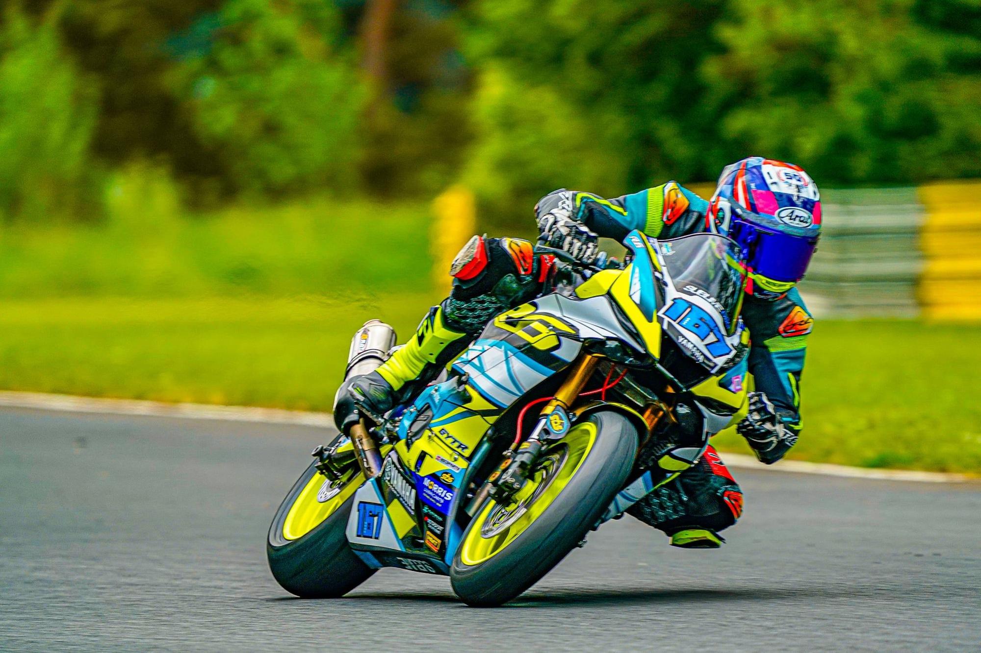 A brace of podiums for Ruskington's Kyle Jenkins at Donington Park