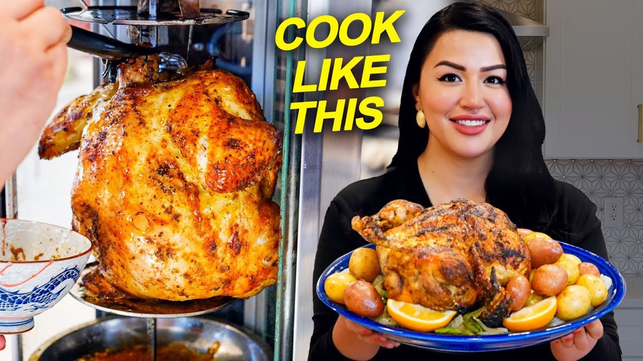 Master the Art of Homemade Rotisserie Chicken — Juicy, Crispy, and Full ...