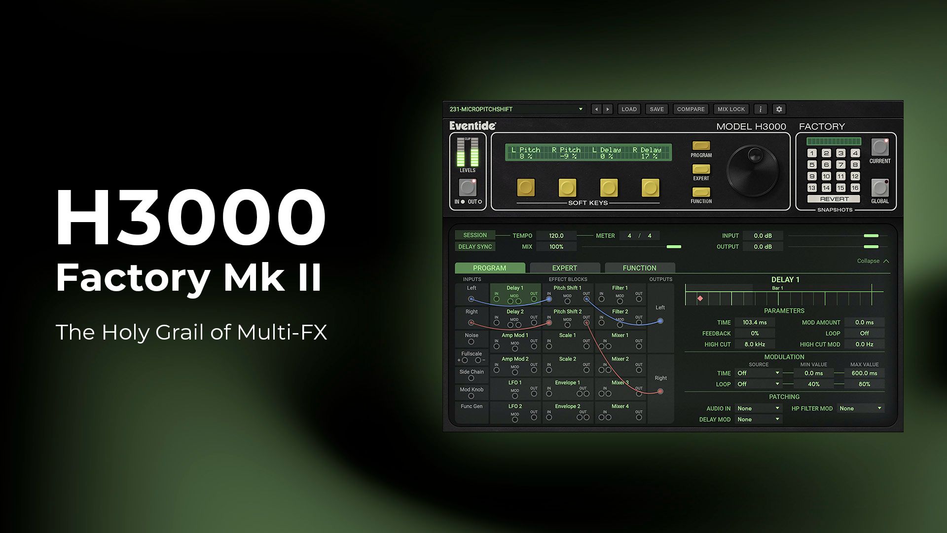 Eventide at Plugin Week 2025: Eventide H3000 Factory MK II Brings the ...