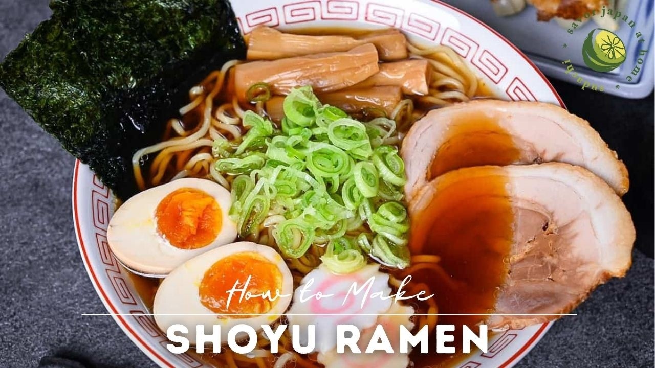How to Make Authentic Shoyu Ramen at Home 🍜 (Beginner-Friendly Japanese ...