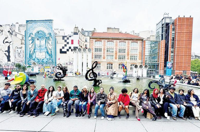 NWSA grads embark on arts immersion journey in Paris