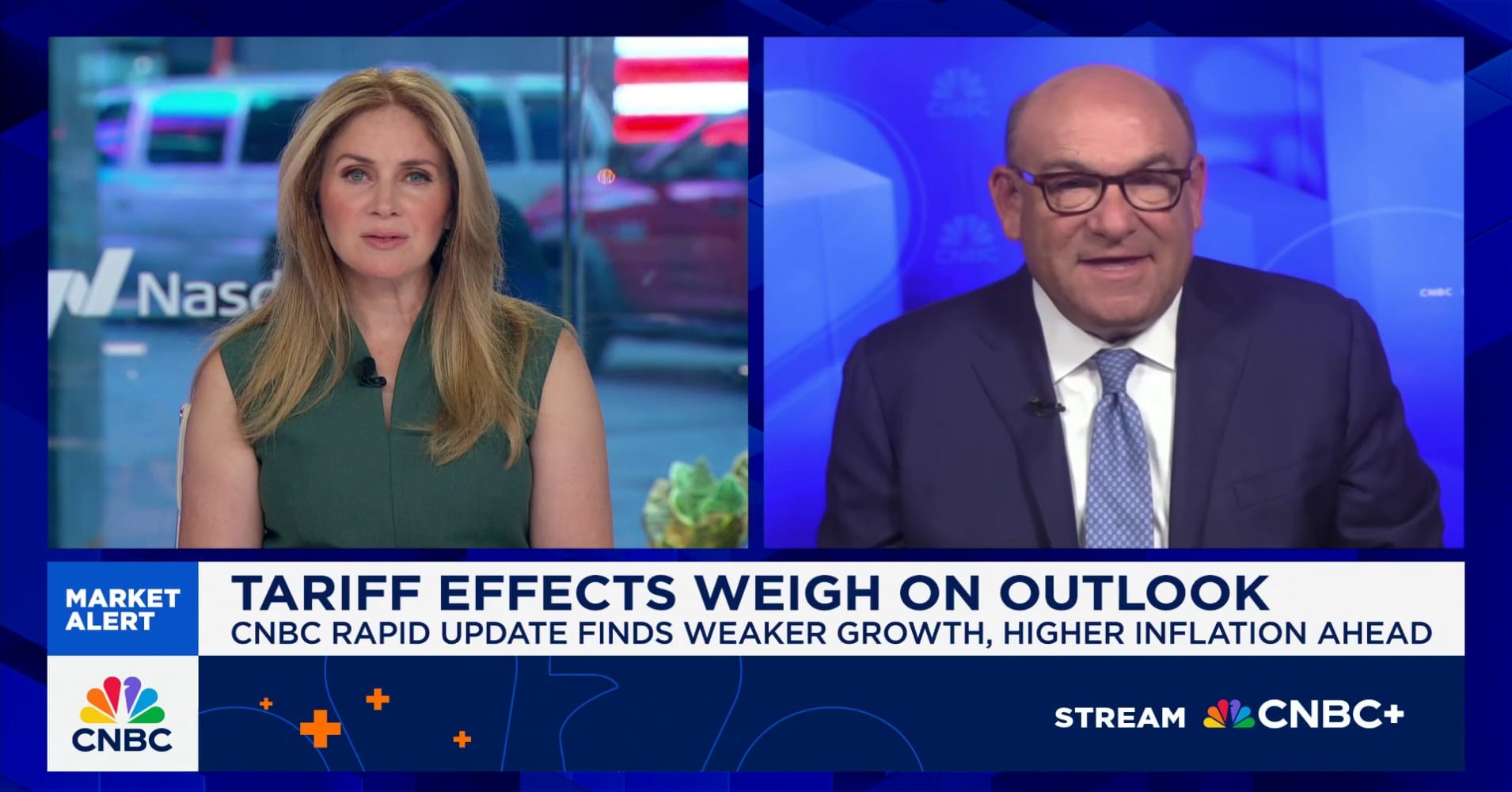 CNBC Rapid Update: Tariff effects weigh on outlook