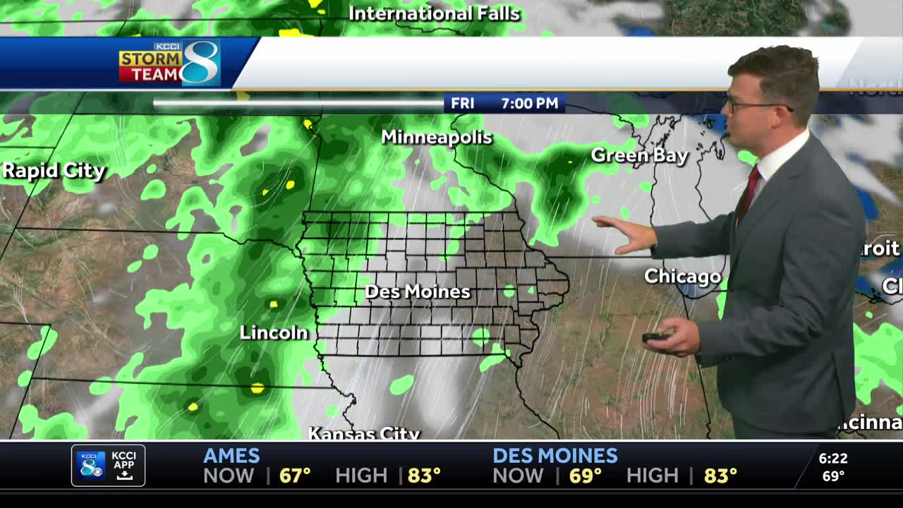 Iowa weather: Comfortable weather returns before a hot Independence Day