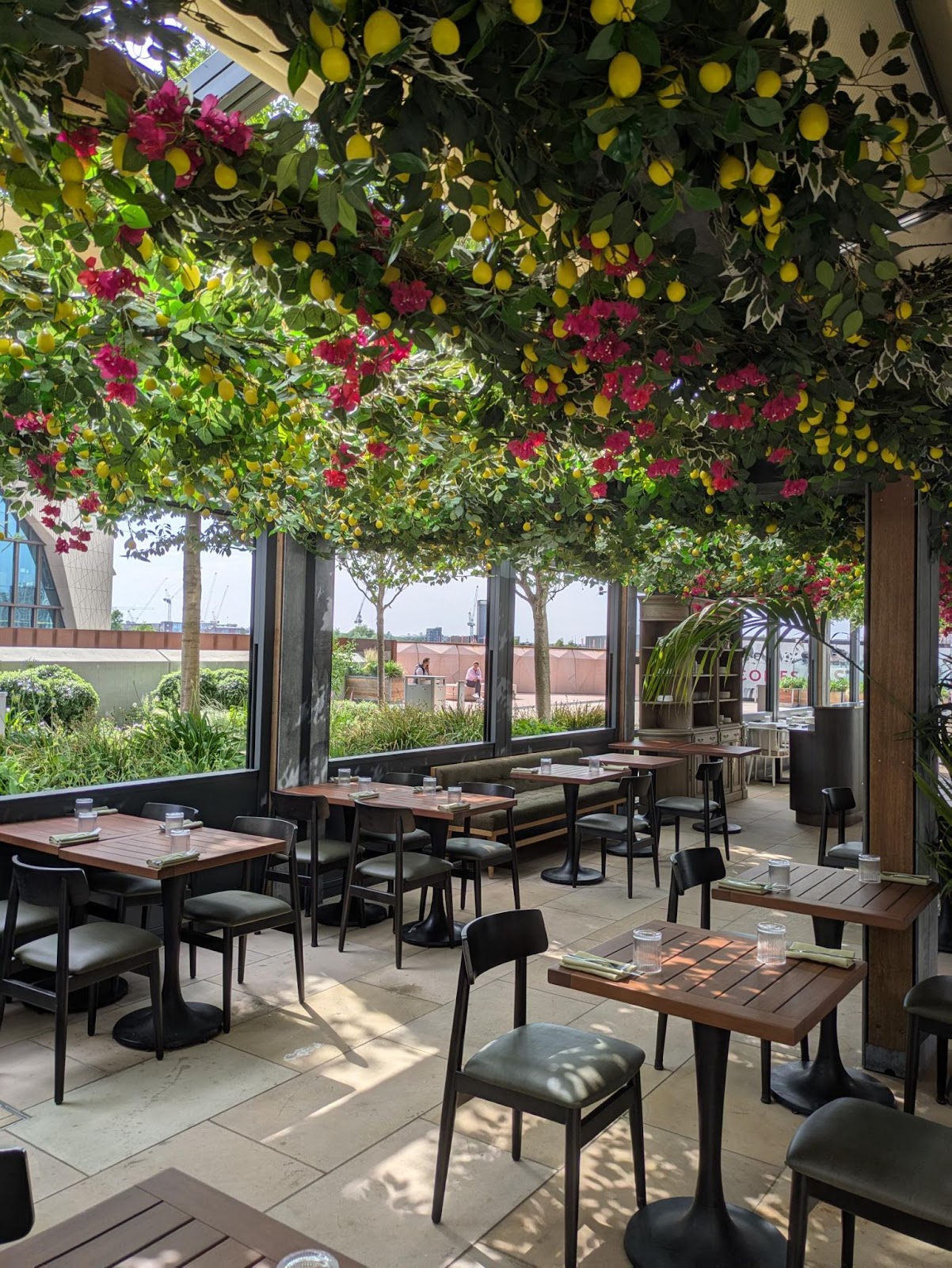 Hera Stratford: Luxury Greek restaurant unveils new sun-drenched dining ...