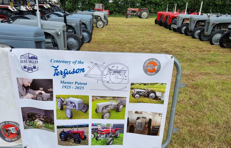Special centenary display at the annual Derg Valley Vintage Rally