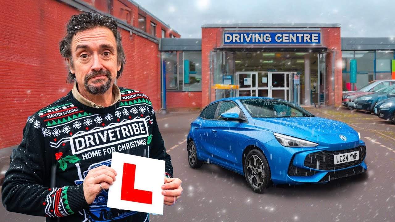 Richard Hammond Takes His Driving Test Again! | Will He Pass?