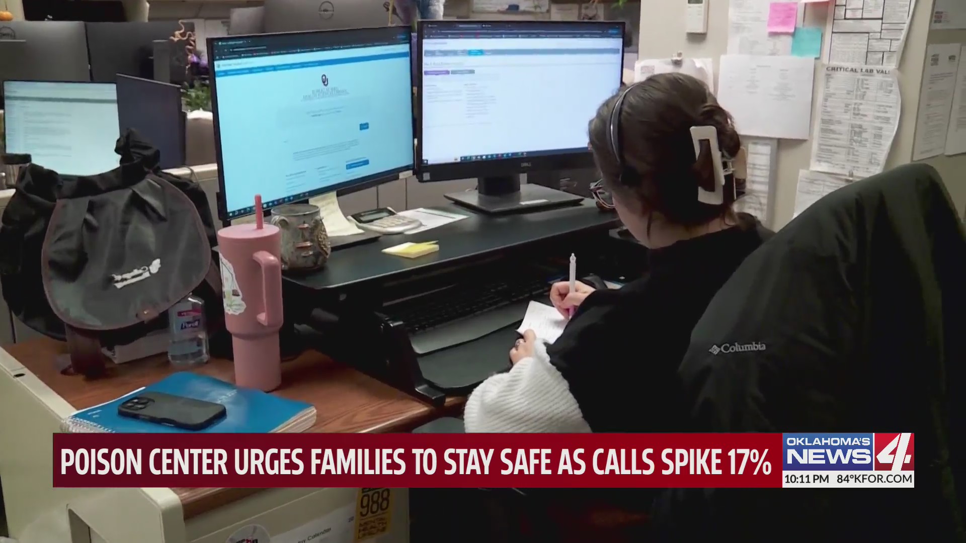 Oklahoma Poison Center urges families to stay safe as calls spike 17%