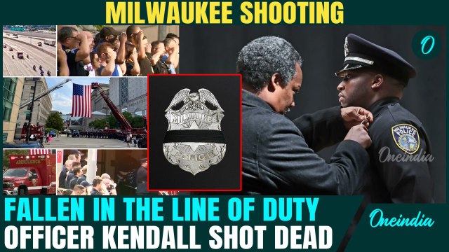 Milwaukee cop killed in line of duty | City honours fallen officer ...