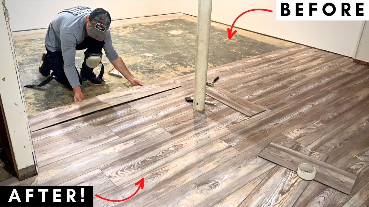 Transform your basement with DIY LVP installation