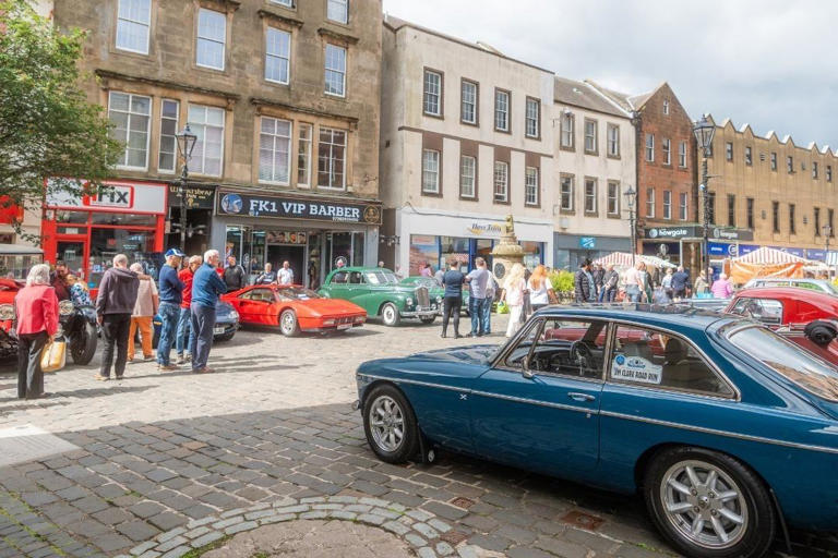 Food, drink, crafts and classic cars at July's Falkirk Producers' Market