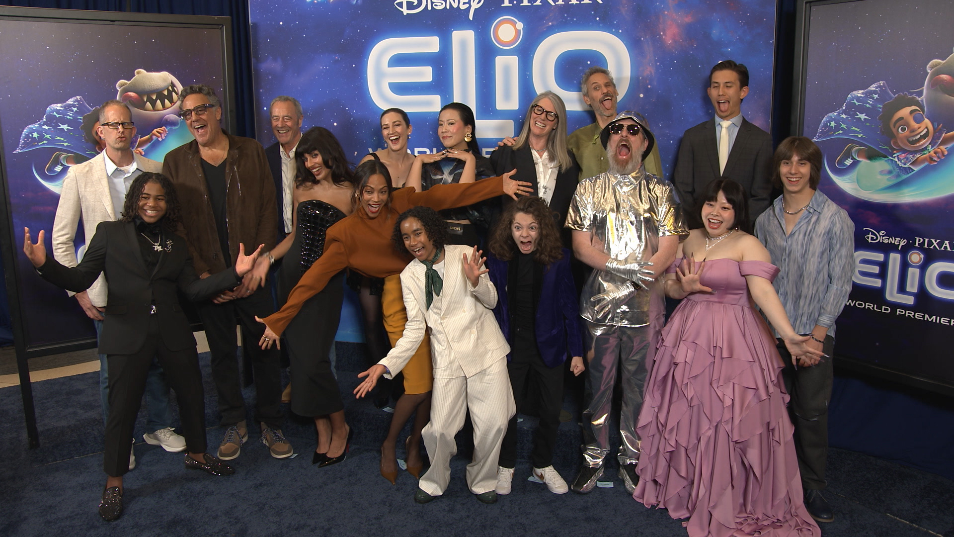 Yonas Kibreab und die Stars von Pixars 'Elio' glänzen in LA