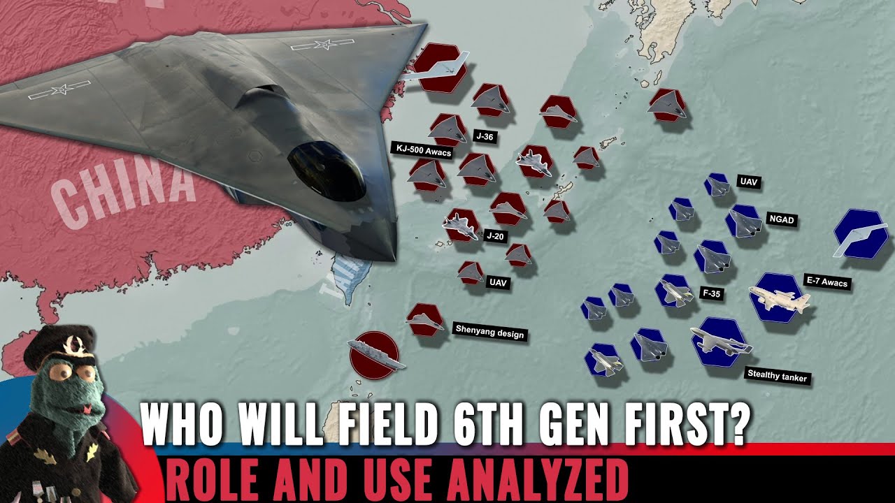 How Did China Catch Up to the US in 6th-Gen Fighter Development?