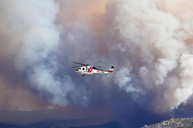 Wolf Fire near Banning grows to over 2,400 acres; evacuations ordered