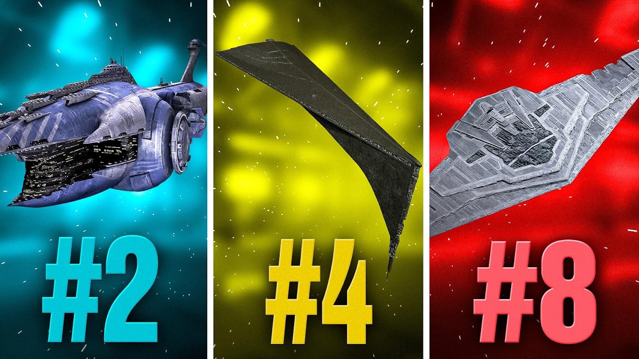 The Colossal Giants of Star Wars: Top 10 Largest Ships