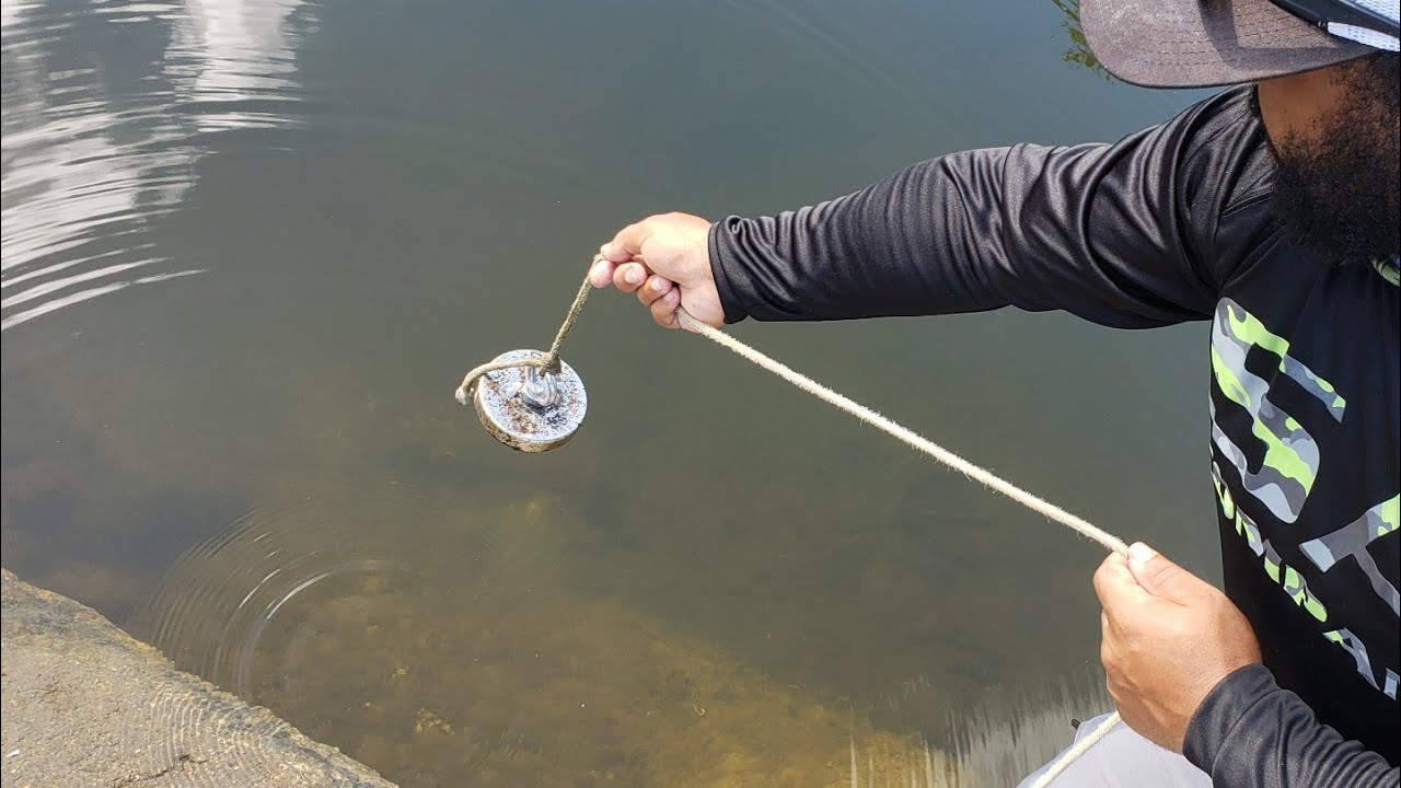Magnet Fishing Mystery—Look What Came Out of the Water!