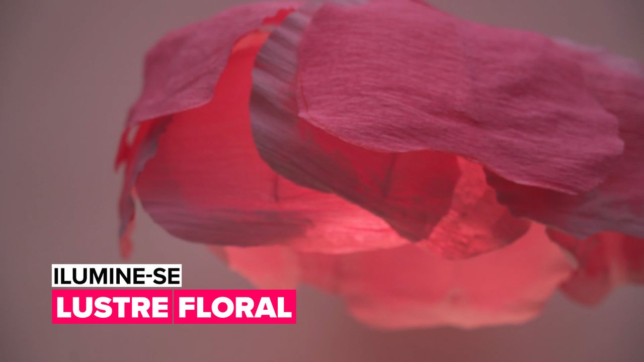 Ilumine-se: Lustre Floral
