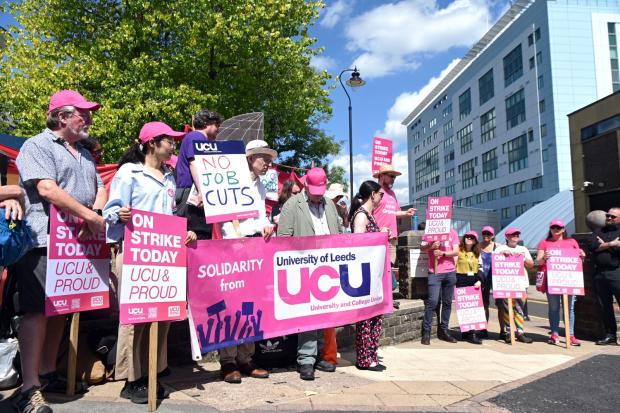 'No ifs, not buts, no education cuts': Uni staff start 10 days of ...