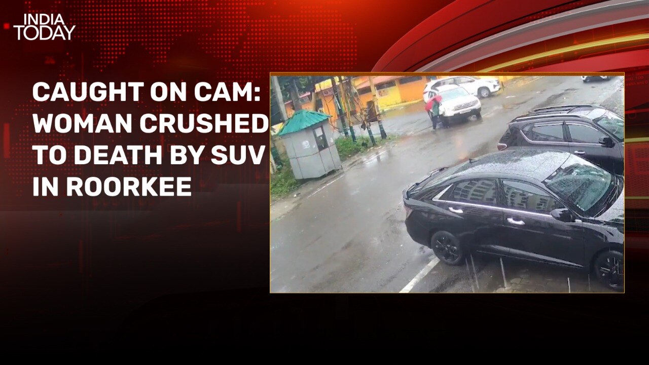 Video: Woman crushed to death by SUV in Roorkee