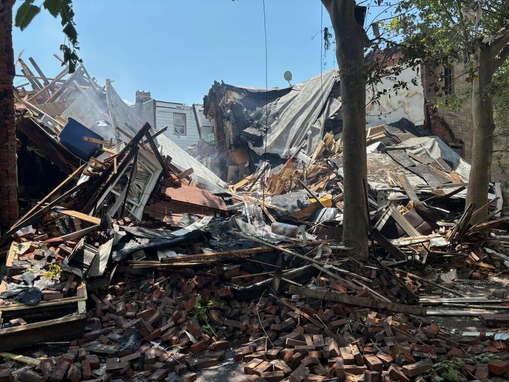 Fatal house explosion wipes out several Philadelphia residences ...