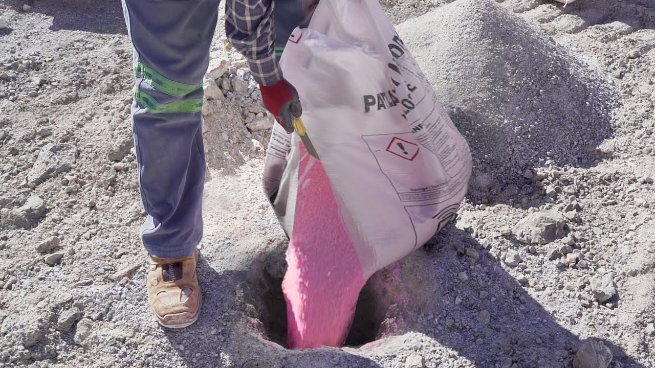 Let’s Blast ! - Rare Look Inside an Open-pit Blasting Process.