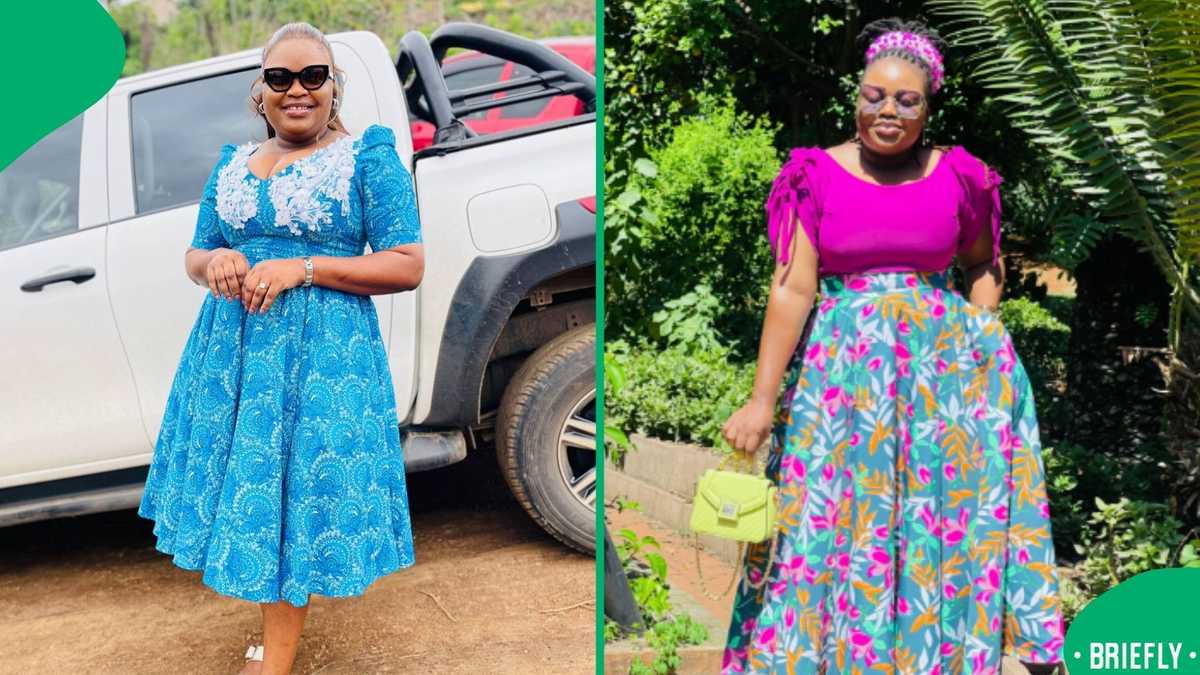 A woman revealed the making of Zama Gumbi’s wedding dress