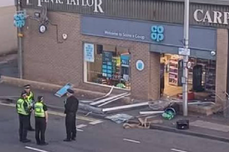 Cops probe Co-op ATM gang after second store rammed in smash and grab theft