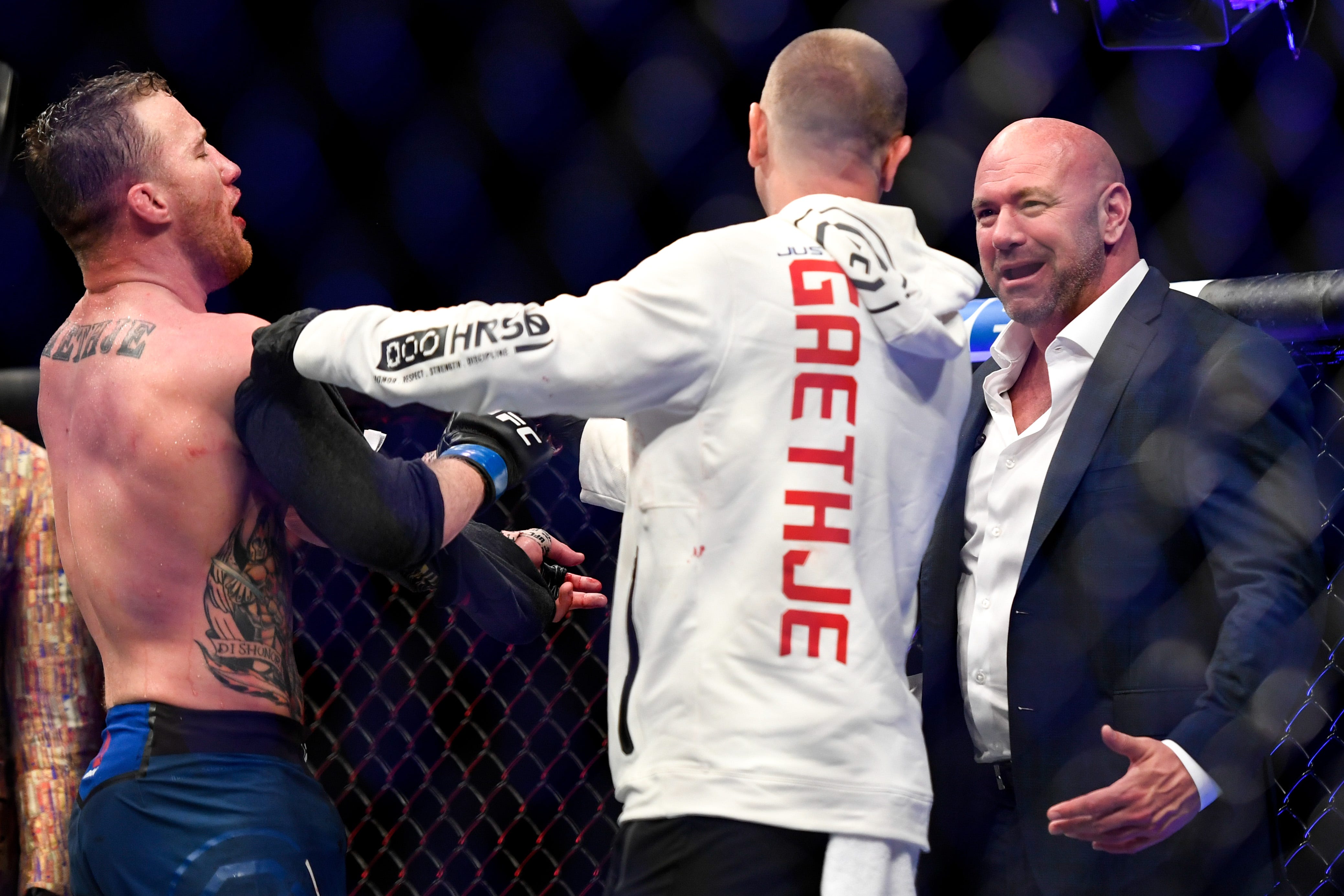 Dana White responds to Justin Gaethje's UFC retirement ultimatum: 'That ...