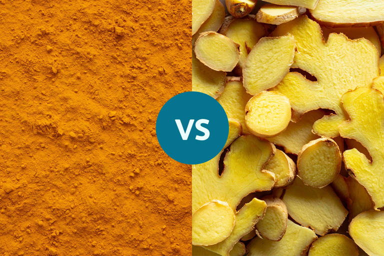 Turmeric vs. ginger: Which offers more antioxidant effects?