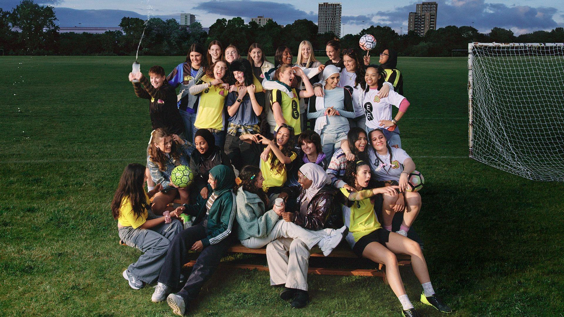 EE reveals the uplifting power of football on teen girls’ wellbeing