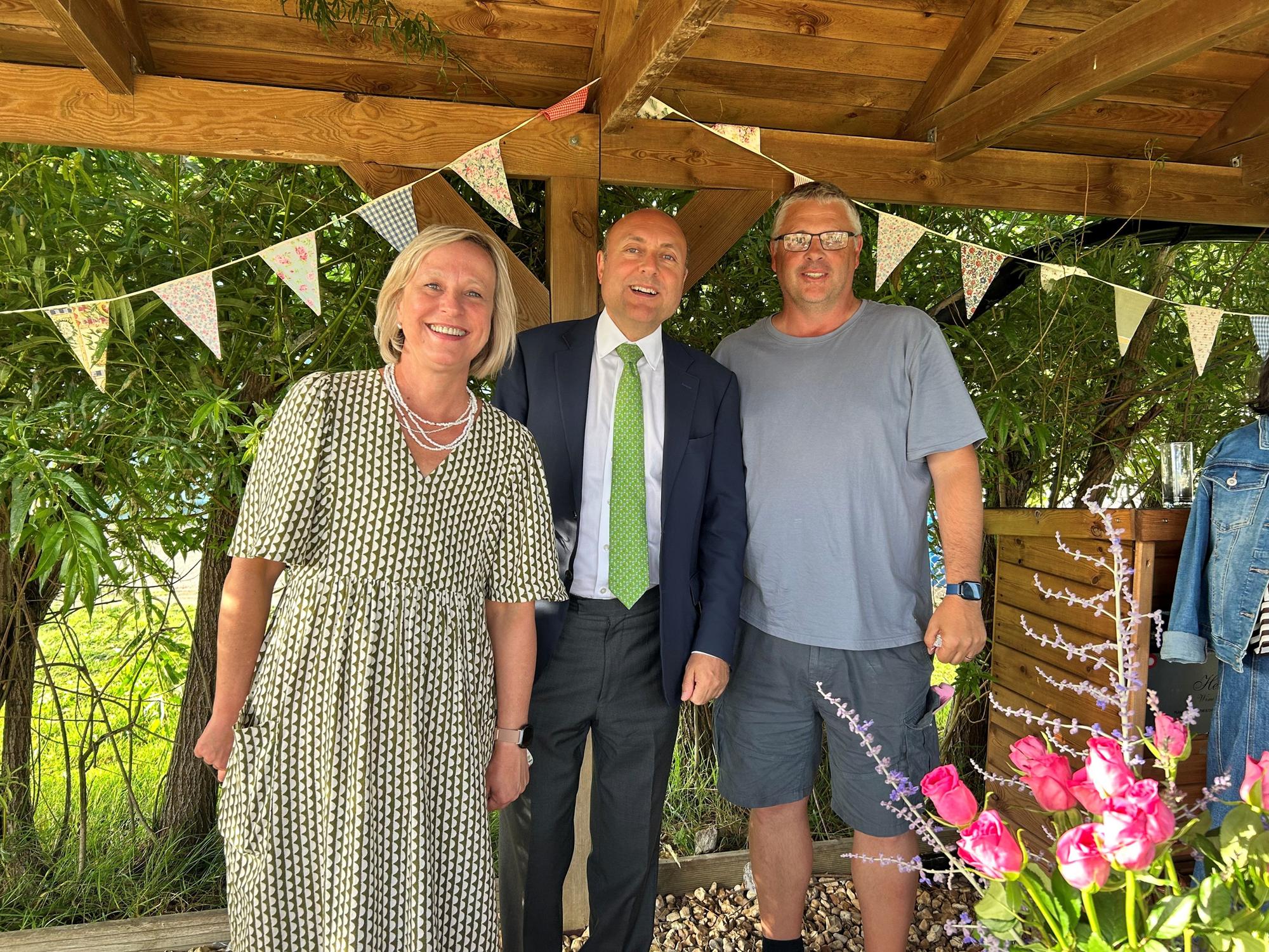 Andrew Griffith MP meets with Petworth Business Association members