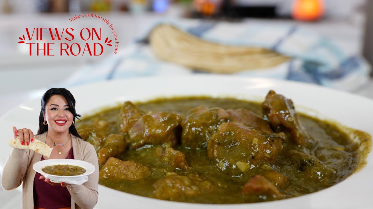 SUPER EASY!!! CHILE VERDE PORK STEW RECIPE - GREEN CHILI STEW